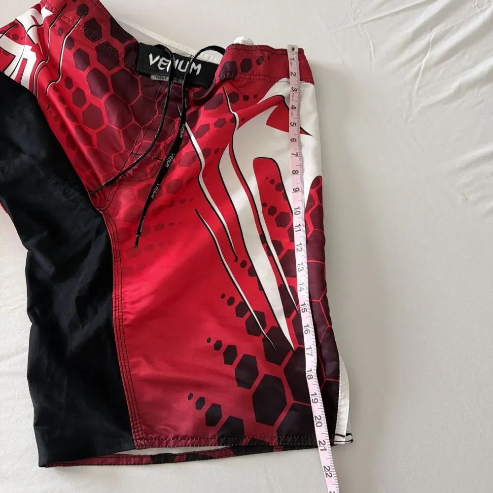 Venum | Shorts | Venum Shorts Mens 36 Xl Red Black Mma Bjj Fight Quick ...